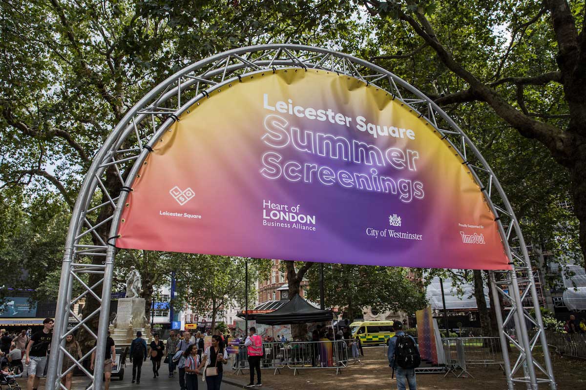 Leicester Square Summer Screenings - Megabooth