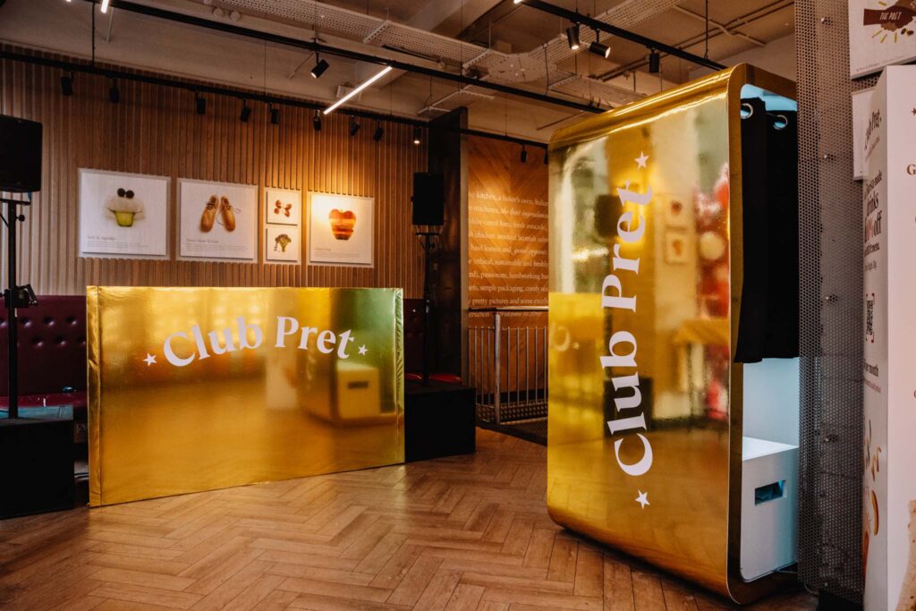 Club Pret Launch - Megabooth